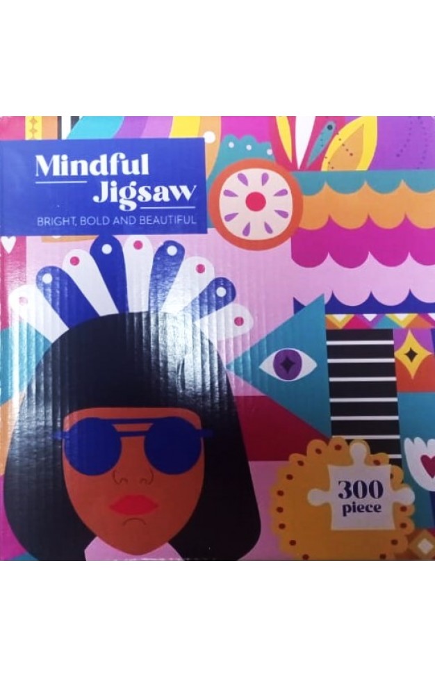 Mindful Jigsaw Bright Bold And Beautiful - 9354537006822