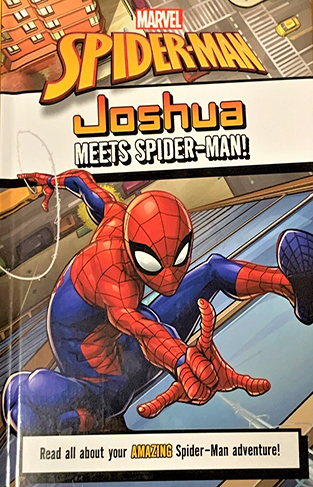 Marvel Spider-Man Joshua Meets Spider-Man! - 9780655208990