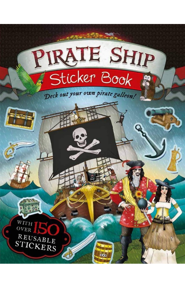 Pirate Ship Sticker Book (Sticker Books) - 9781783122394