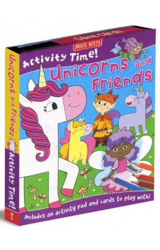 Activity Time Unicorns and Friends - 9781789899863