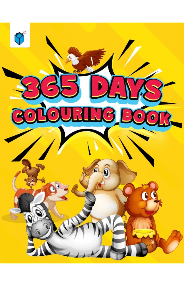365 Days Colouring Book - 9786273101620