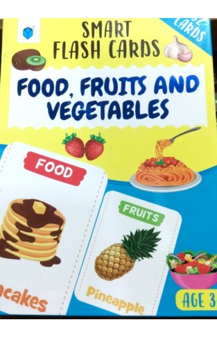 Smart Flash Cards- Food, Fruits & Vegetables - 9789692109260