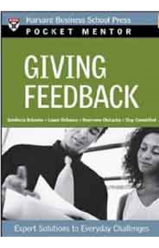 Pocket Mentor: Giving Feedback